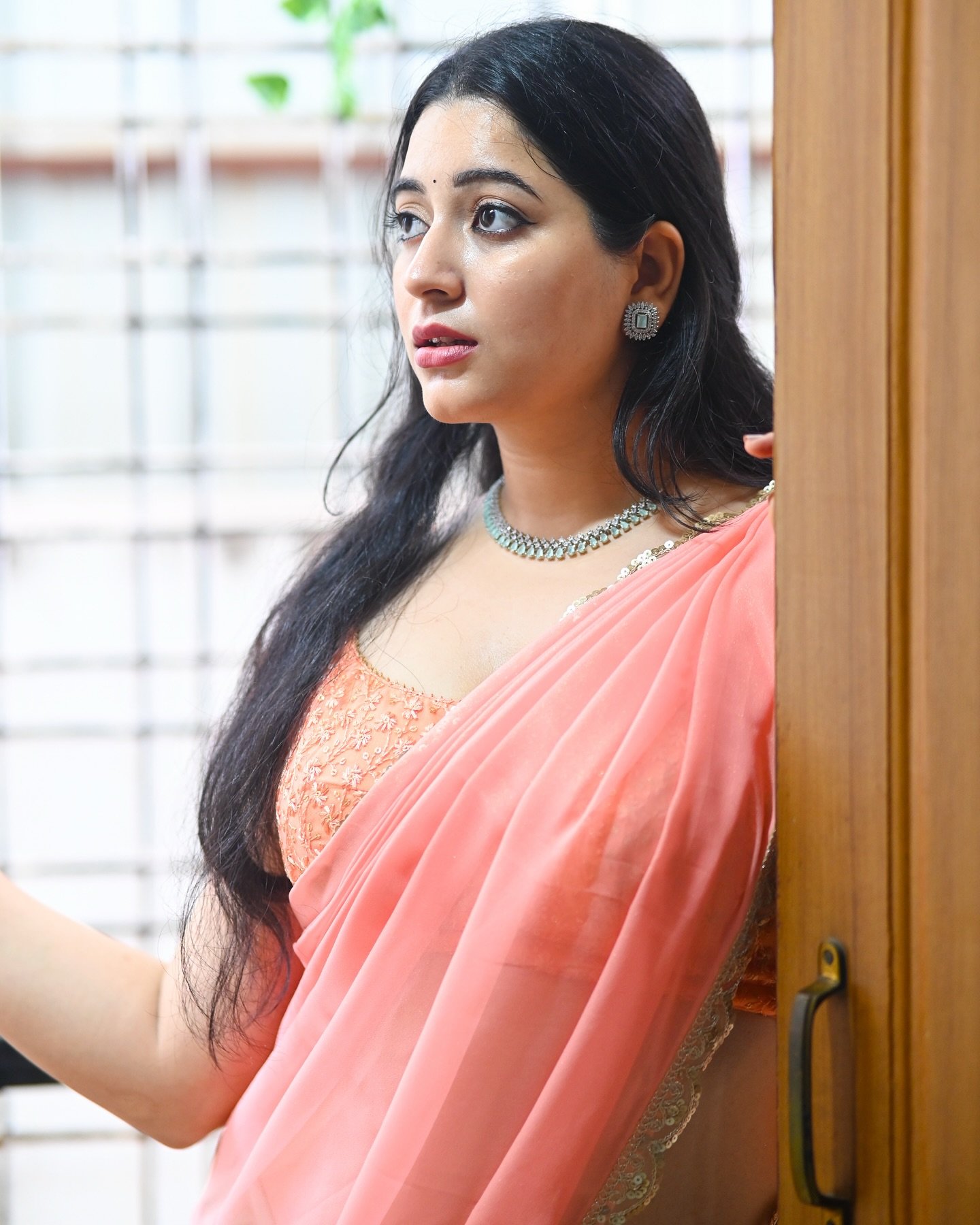Kanduri Sudha Pink Saree Hot Look Stunning Photos - ActorFacts