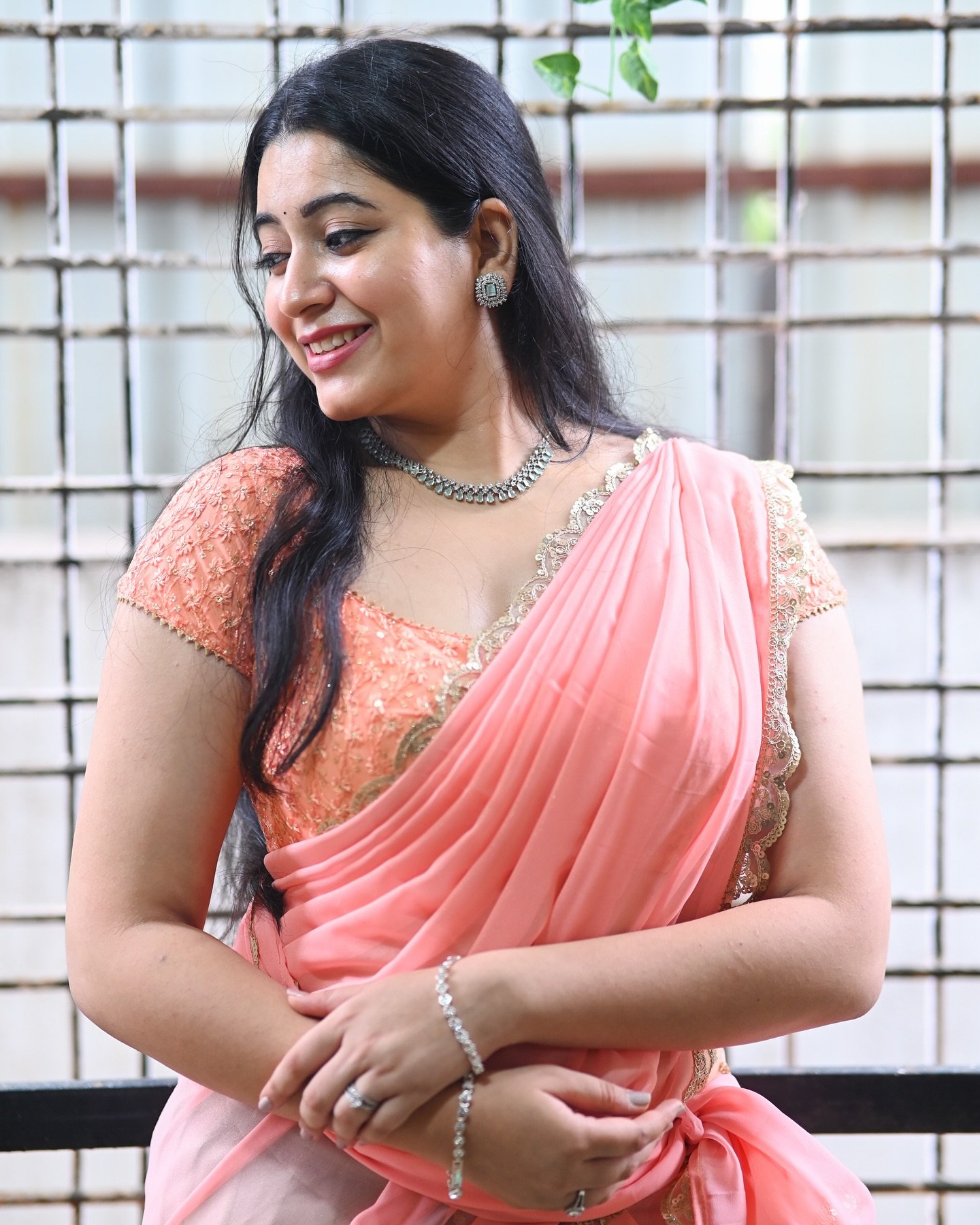 Kanduri Sudha Pink Saree Hot Look Stunning Photos - ActorFacts