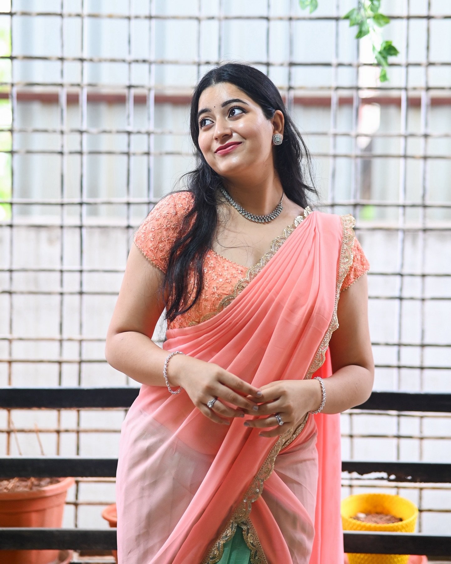 Kanduri Sudha Pink Saree Hot Look Stunning Photos - ActorFacts